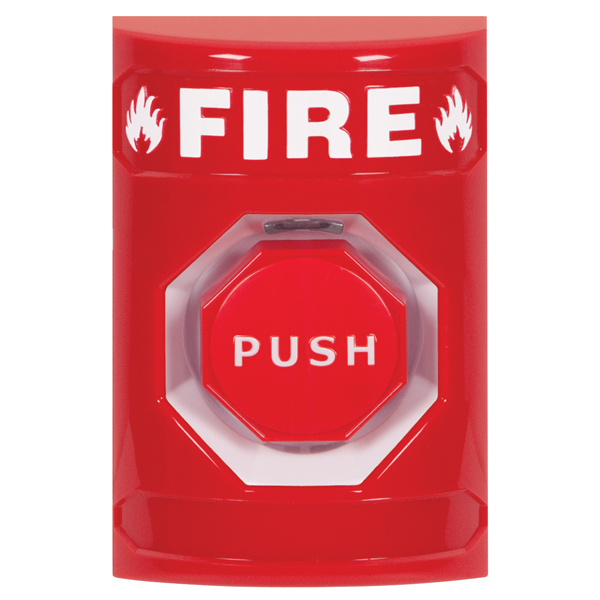 STI Fire Series Stopper® Station Pushbutton Switches On Safety ...